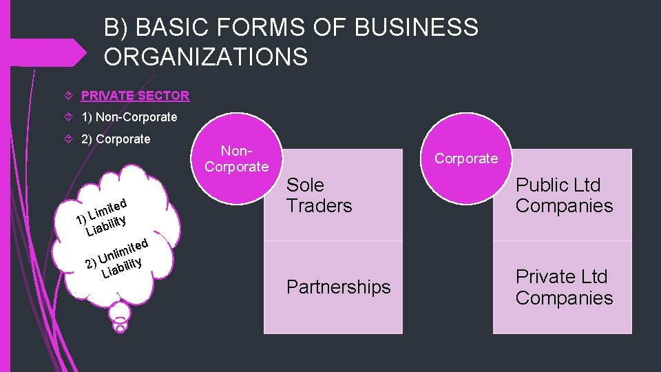 INTRODUCTION TO BUSINESS TOPIC 2 BUSINESS STRUCTURES SUBTOPICS