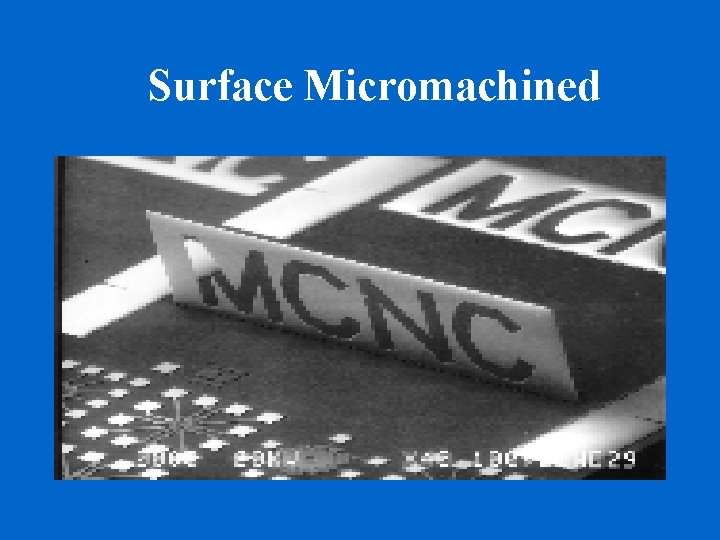 Bulk Micromachining of Silicon for MEMS Mechanical Material