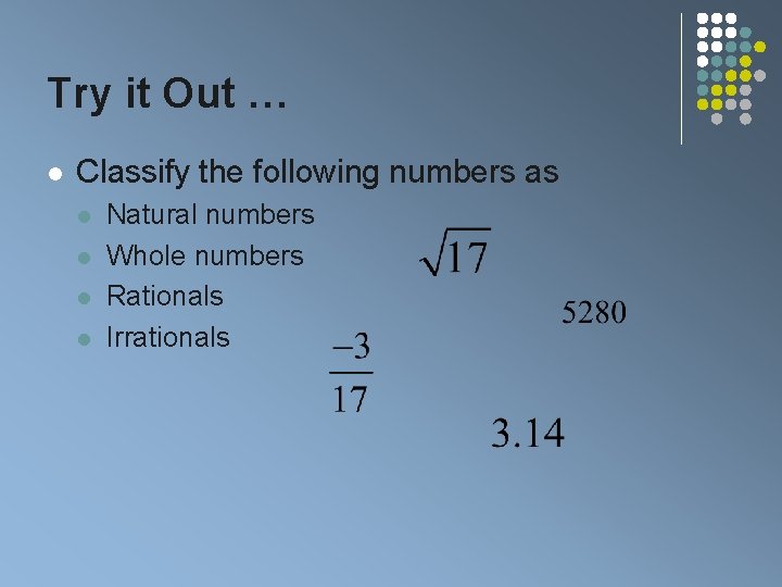Numbers Data and Problem Solving Lesson 1 1