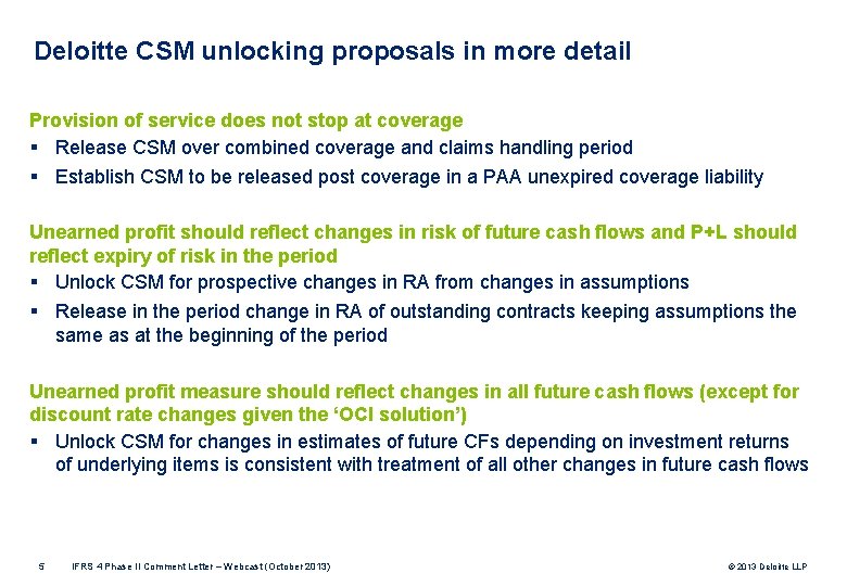 The comment letters are in IFRS 4 Phase