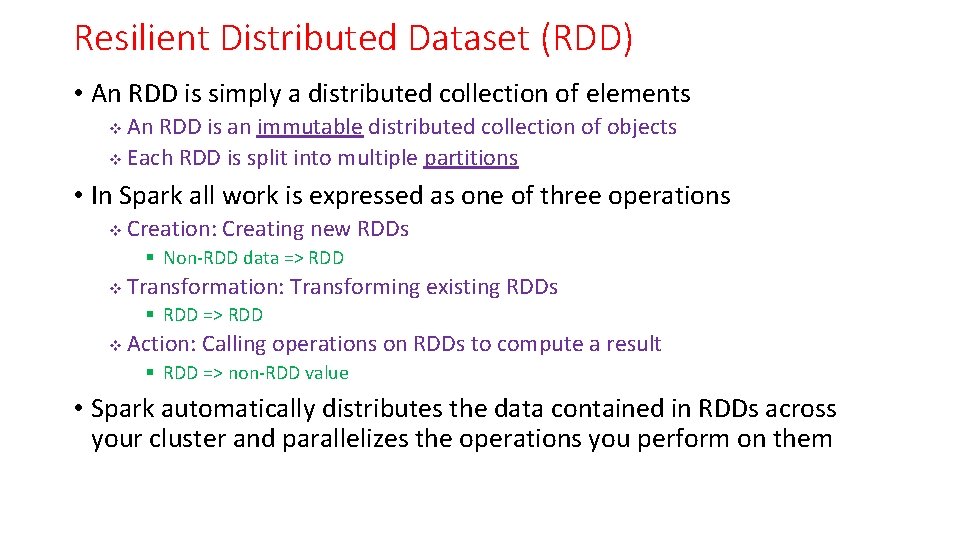 Introduction to Spark Outlines A brief history of