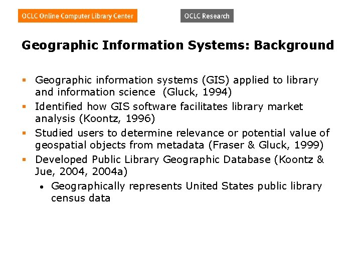 What in the World Geographical Representation of Library