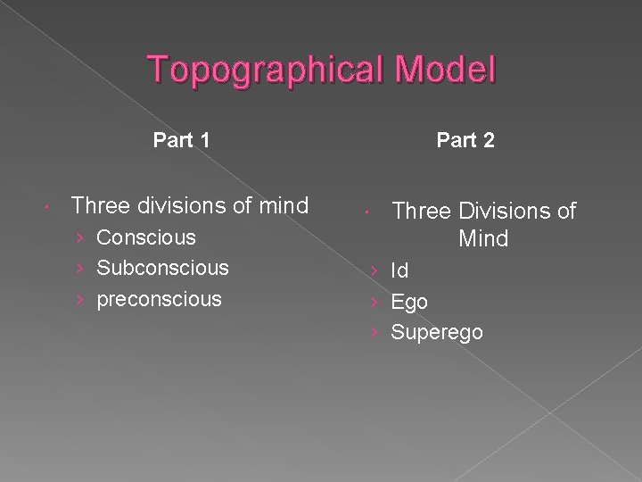Psychoanalytic Criticism Ashley Burkart English 274 Quick History