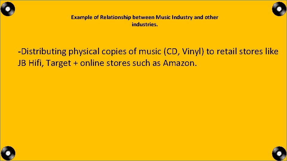 RESEARCHING THE MUSIC INDUSTRY By Harry Leggatt THE