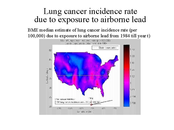 Study of lung cancer due to airborne lead