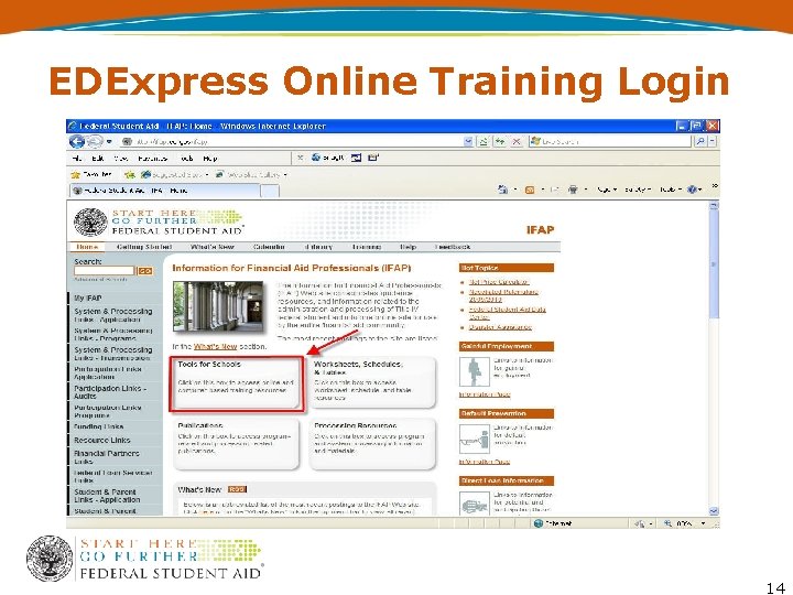 Session 18 HandsOn Direct Loan Tools and EDExpress
