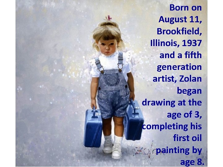 Meet Donald Zolan Art Gallery Made by O