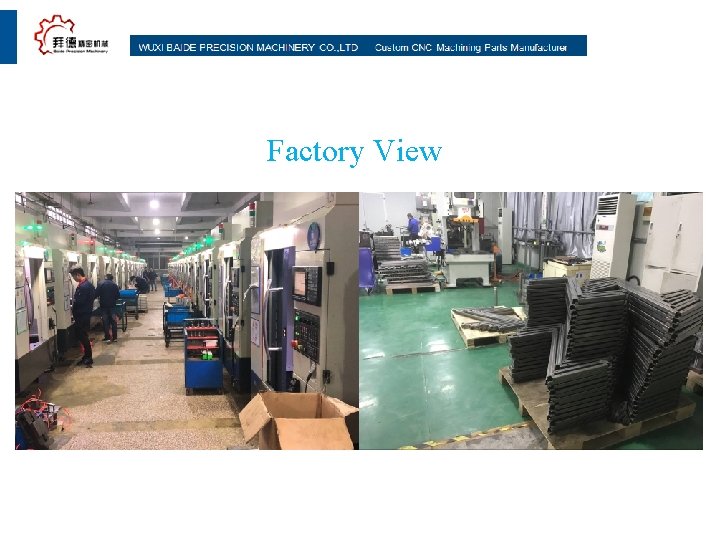 WUXI BAIDE PRECISION MACHINERY CO LTD Custom CNC