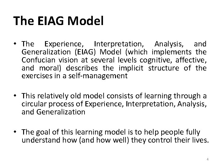 Self Management Project MGT 494 Lecture8 1 Recap