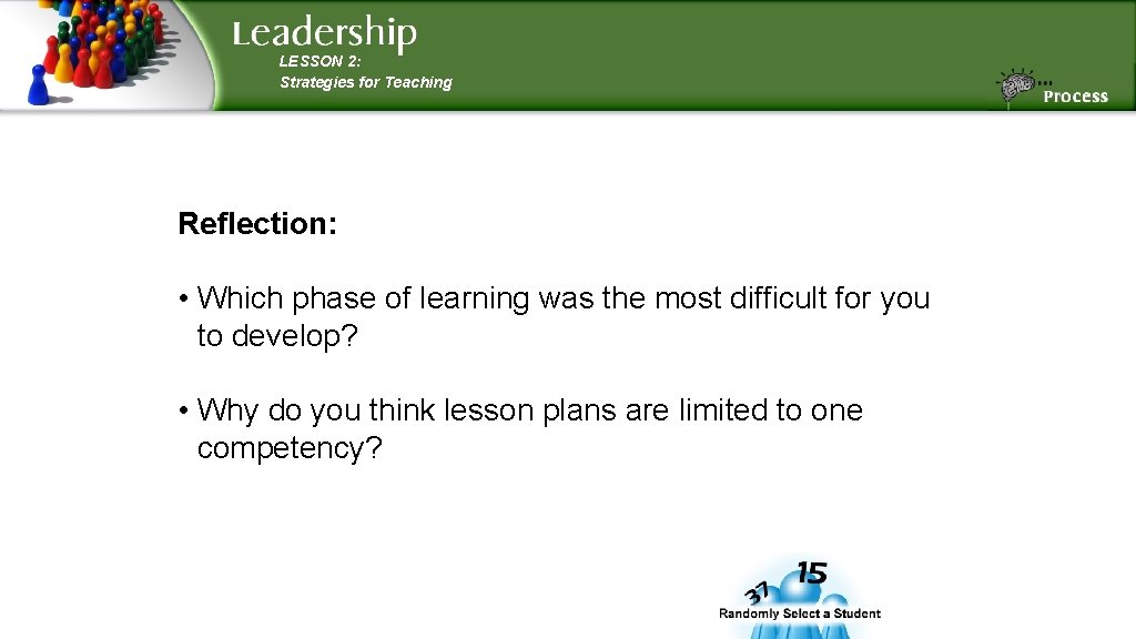 LESSON 2 Strategies for Teaching LESSON 2 Strategies