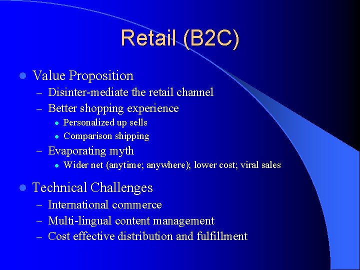 ECommerce Software an industry perspective Sunil Bhargava Contract