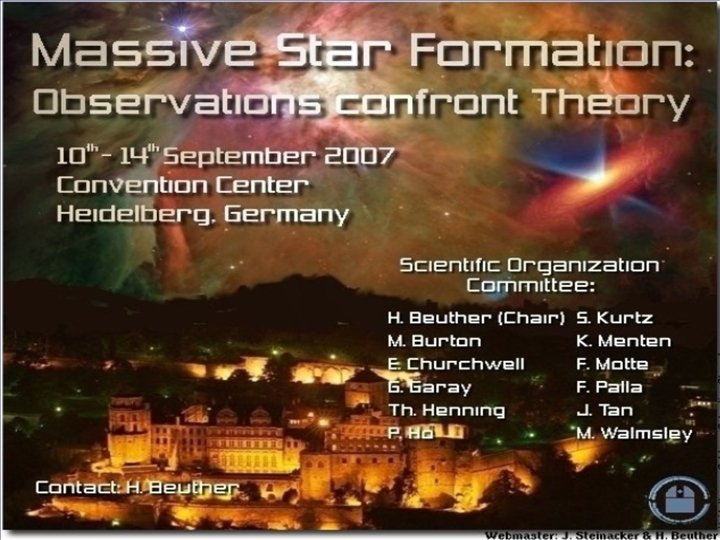 Massive Star Formation Observational Cassandra Fallscheer Ph D