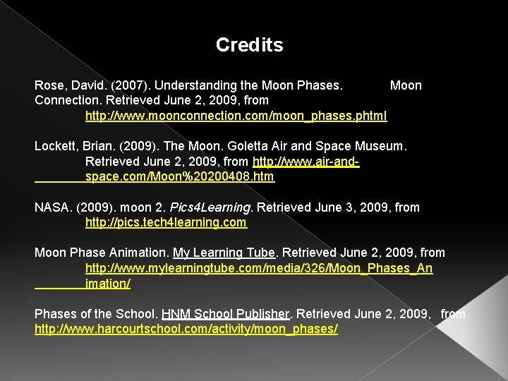 The Phases of the Moon Alyssa Di Bernardi