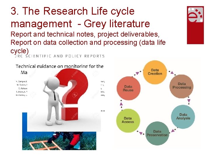 EVEREST to support the Research Life cycle management