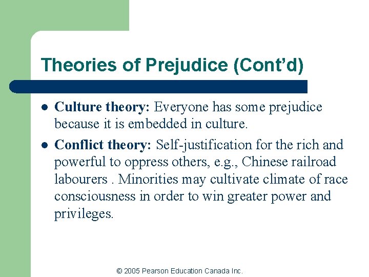 Chapter 14 Race and Ethnicity 2005 Pearson Education