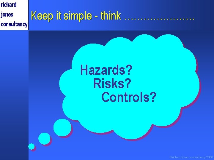 Presentation risk assessment coaching Meeting objectives outline To