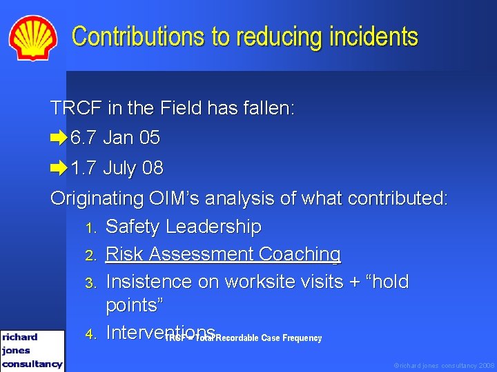 Presentation risk assessment coaching Meeting objectives outline To