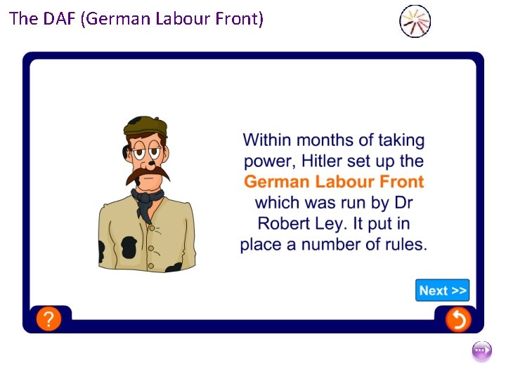 SOURCE A Hitler speaking about the new Peoples