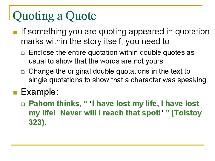 Revising Before the Final Draft The Fine Details