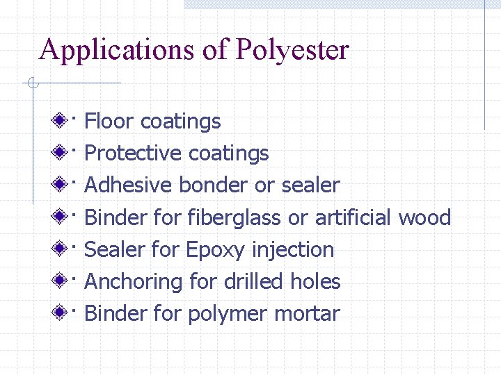 Polymers in Civil Engineering Poly meros many parts