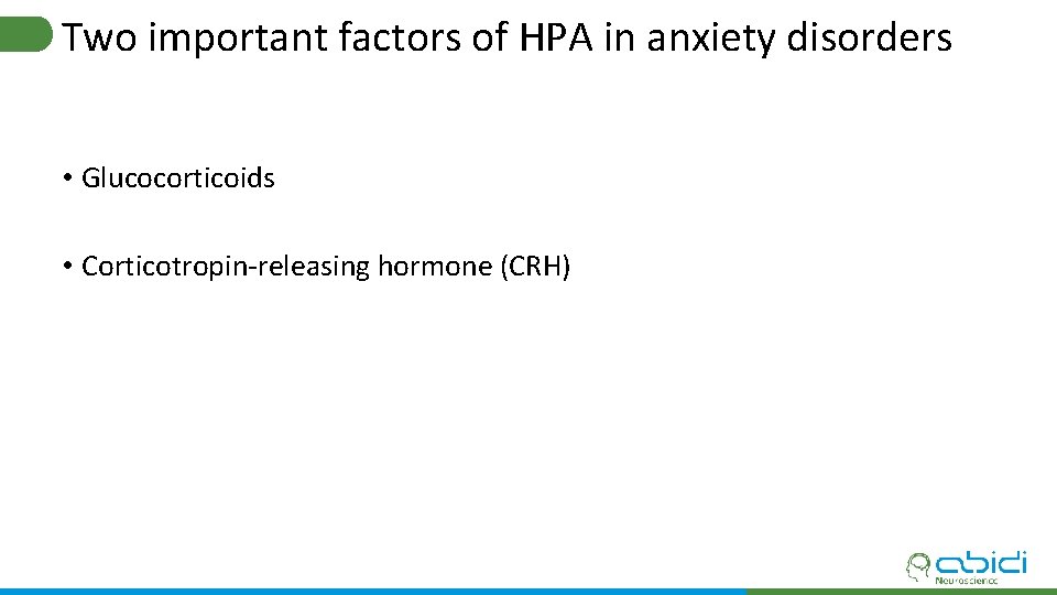 The Role of the HPA Axis in Anxiety