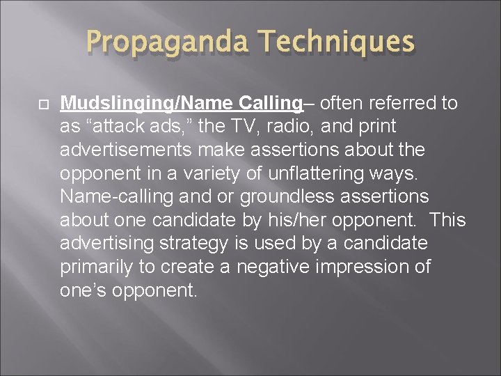 PUBLIC OPINION AND PROPAGANDA Forming Public Opinion ideas