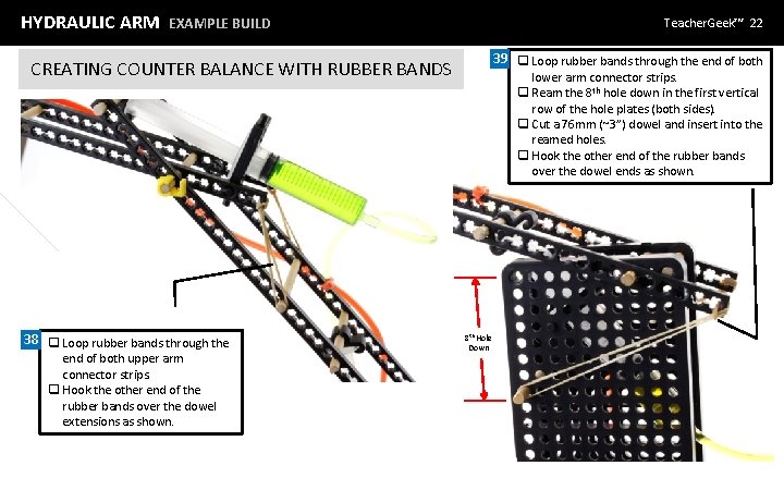 HYDRAULIC ARM EXAMPLE BUILD Hydraulic Arm Application Guide