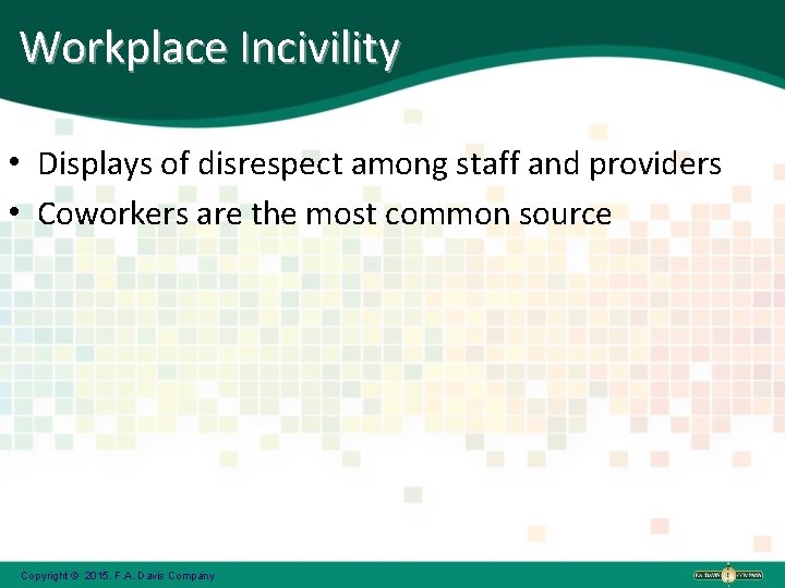 Chapter 8 Dealing With Problems and Conflicts Copyright