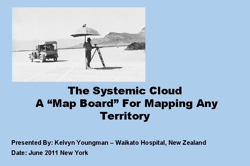 The Systemic Cloud A Map Board For Mapping