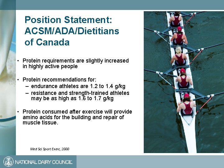 The Benefits of Milk for Exercise Recovery Presentation