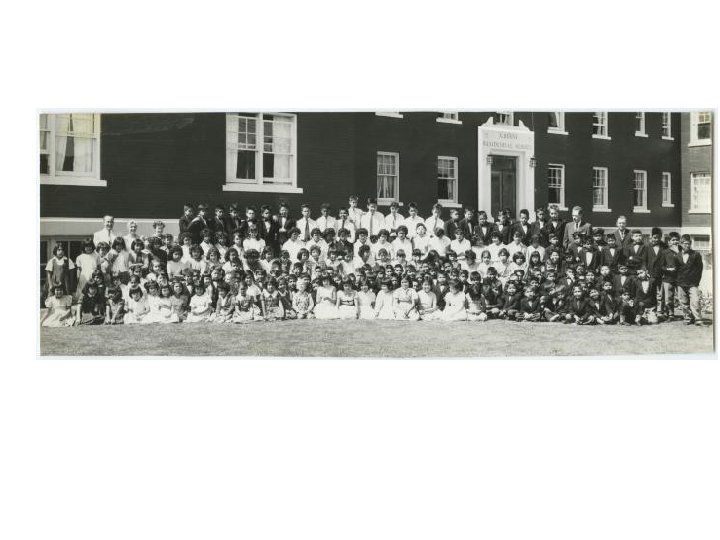 Alberni Indian Residence Alberni B C Classroom of
