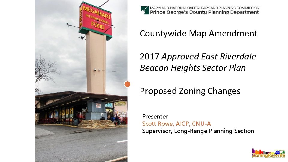 Countywide Map Amendment 2017 Approved East Riverdale Beacon
