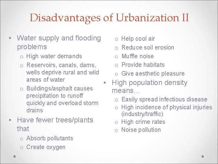 Urbanization Impacts of Urban Cities Sustainable Alternatives Definitions