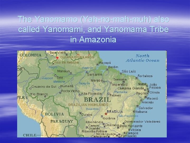The Yanomamo Yahnomahmuh also called Yanomami and Yanomama