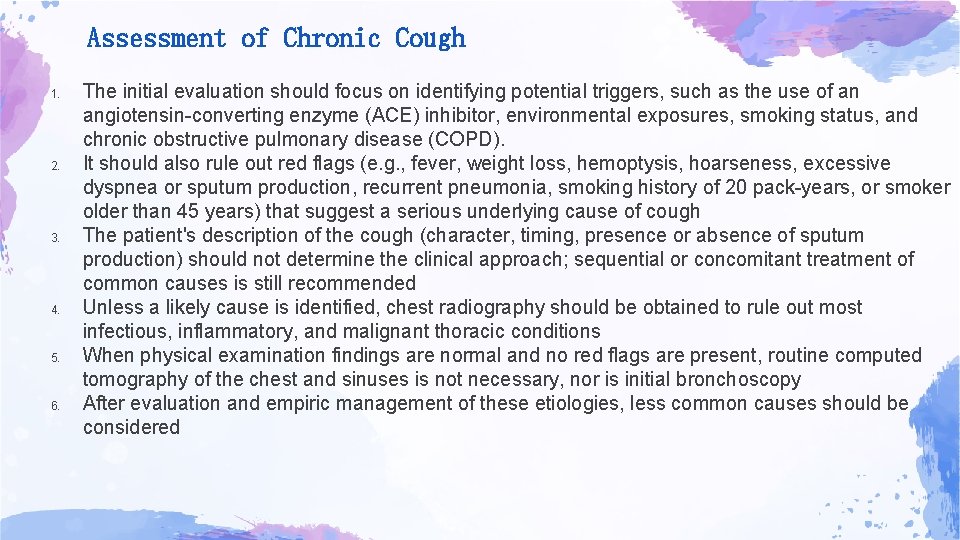 Approach to cough Prepared by Akram Oran and