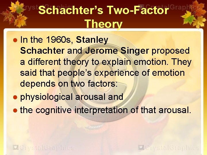 Chapter 5 Emotions By Shirmeen Ijaz Emotions are