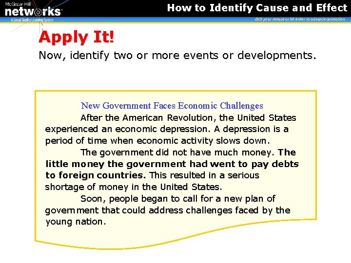 Interactive Skills for Students How to Identify Cause