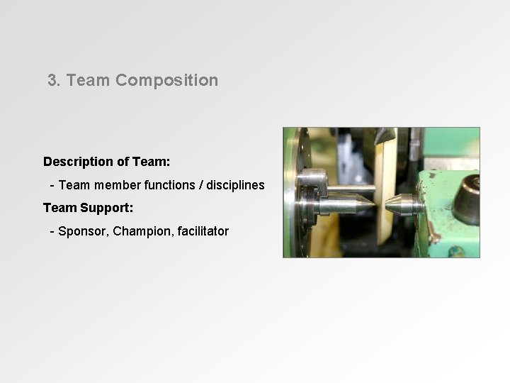 Power Point TEMPLATE Presentation Outline 1 2 3