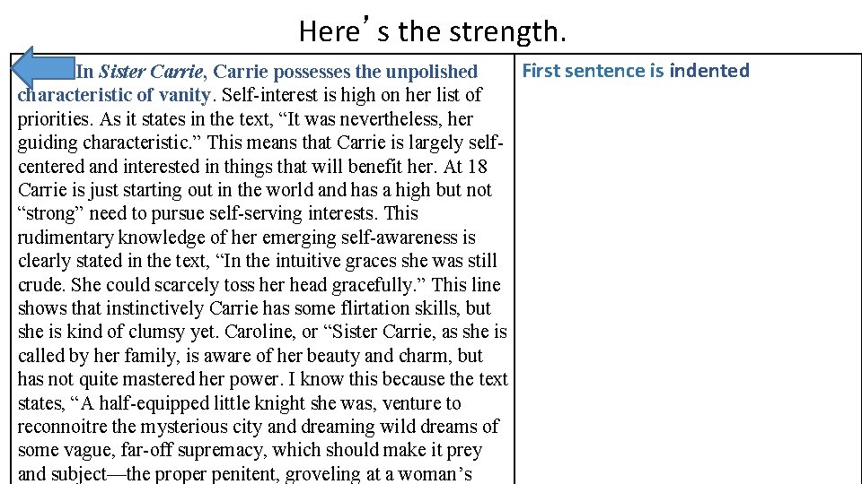 Lesson 13 Evaluating an Exemplar First Body Paragraph