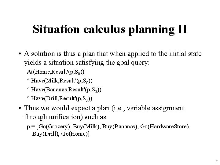 Planning Adapted from Tim Finin UMBC Marie des