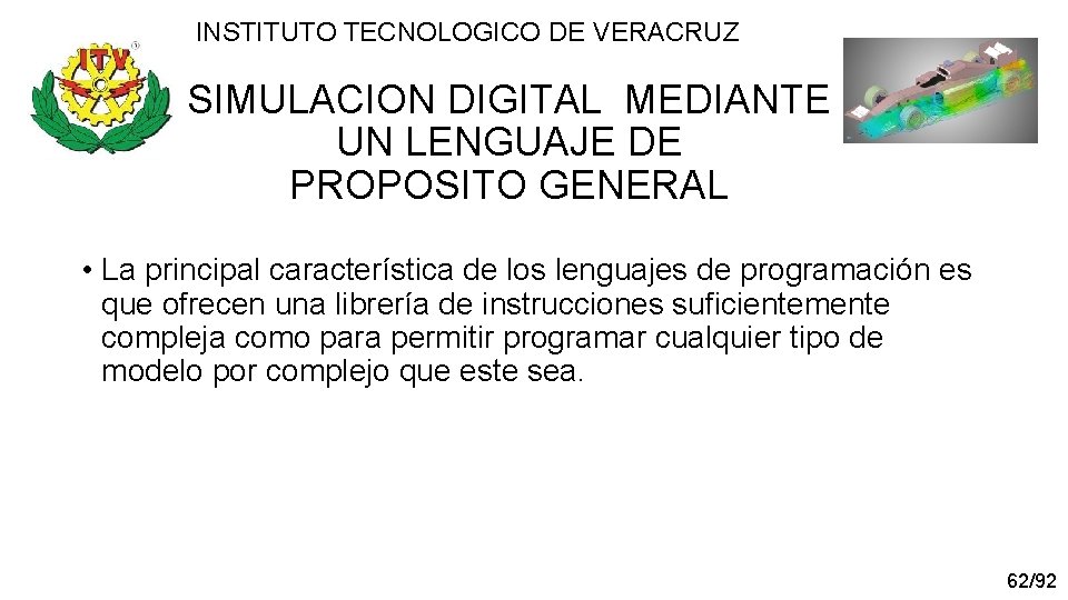 SIMULACION DIGITAL 5092 INSTITUTO TECNOLOGICO DE VERACRUZ SIMULACION