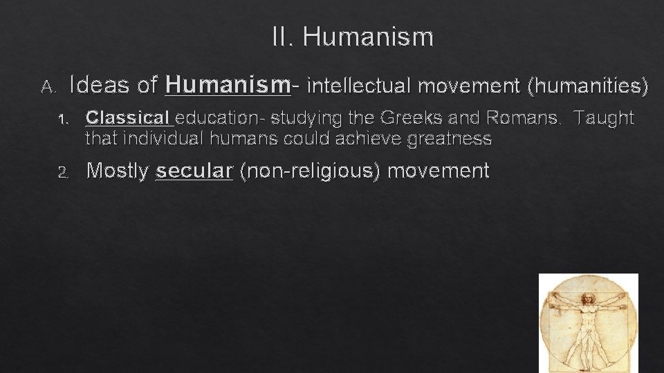 The Renaissance I Renaissance A Rebirth of learning