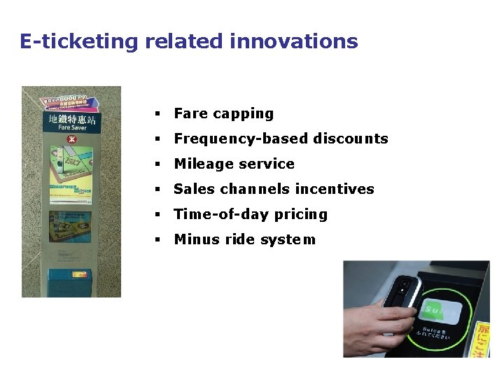 Study on electronic ticketing in public transport General