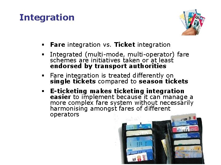 Study on electronic ticketing in public transport General