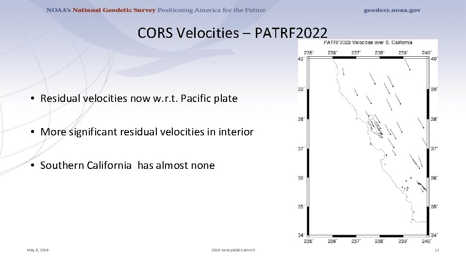 NSRS Modernization Overview Blueprint Part 1 Geometric Coordinates