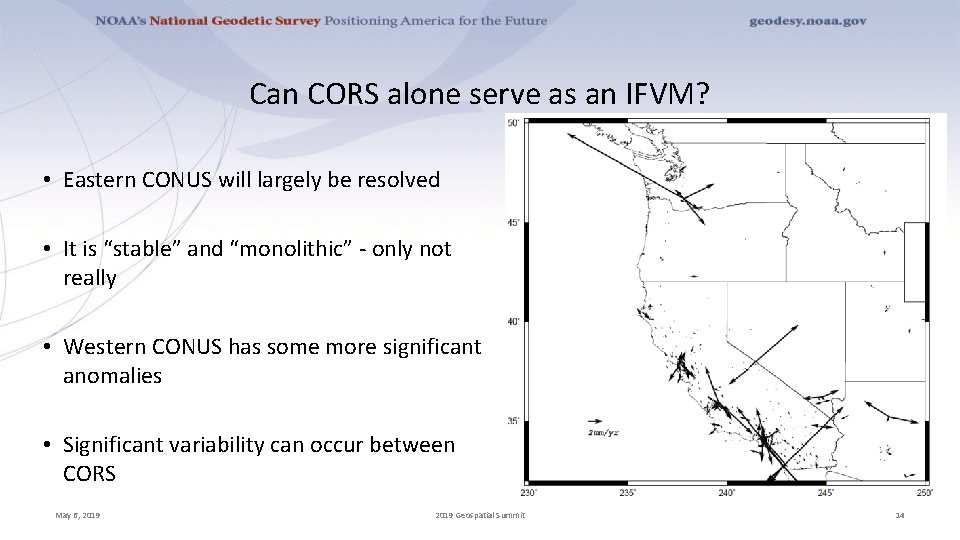 NSRS Modernization Overview Blueprint Part 1 Geometric Coordinates