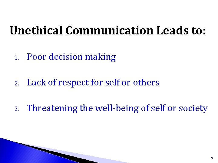 Chapter 2 Ethics Learning Objectives After reading your