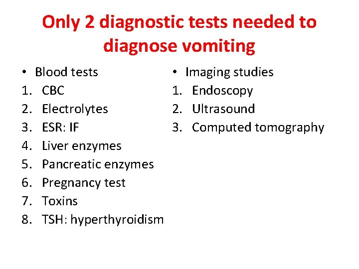 Medical thingking vomiting ChienMing Li MD Ph D