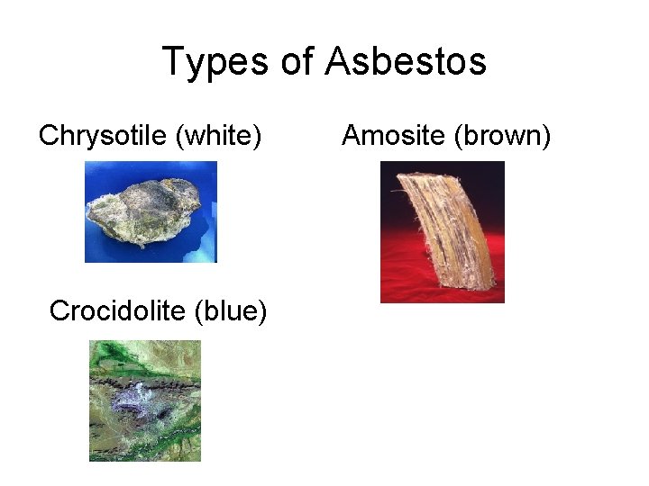 Asbestos Gordon Institute of TAFE Introduction History of