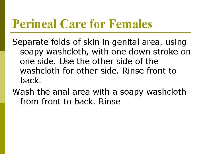 Activities of Daily Living Basic Health Safety 1